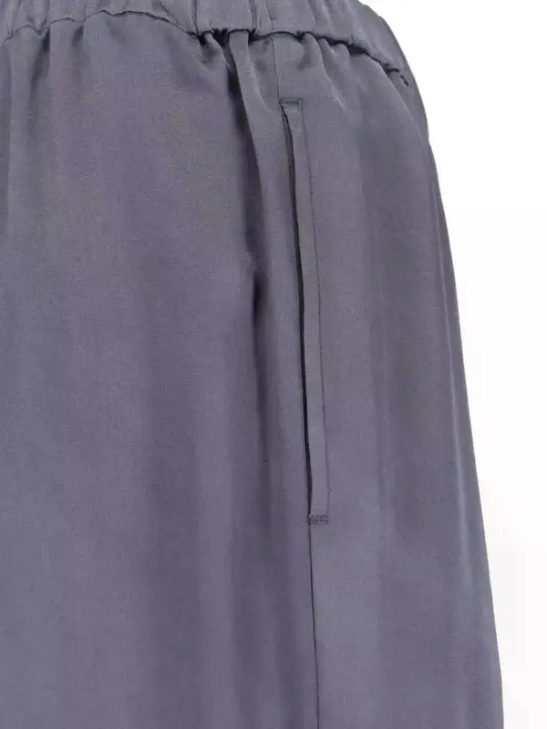 Aspesi Elasticated Waistband Wide Leg Trousers