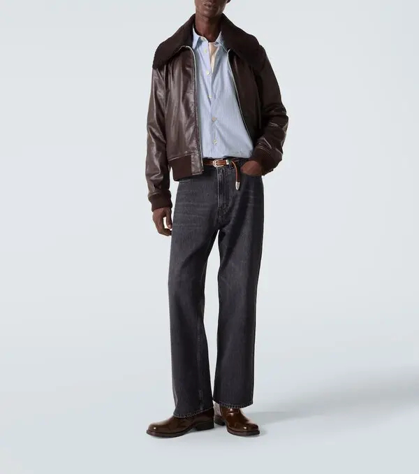 Our Legacy Beyond Striped Cotton Poplin Shirt