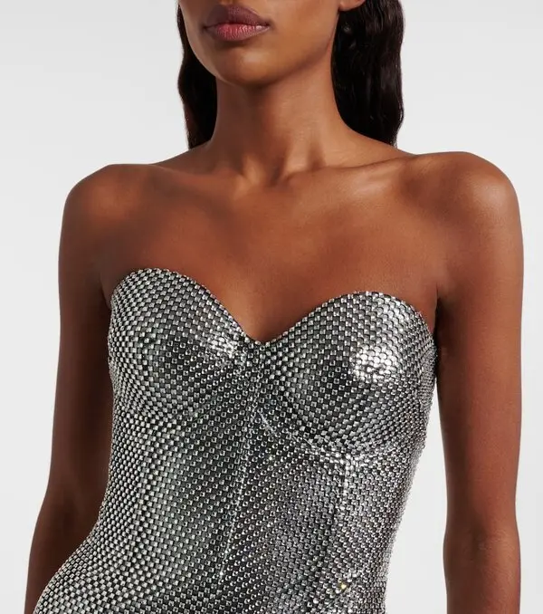 Dolce & Gabbana Embellished Corset Minidress