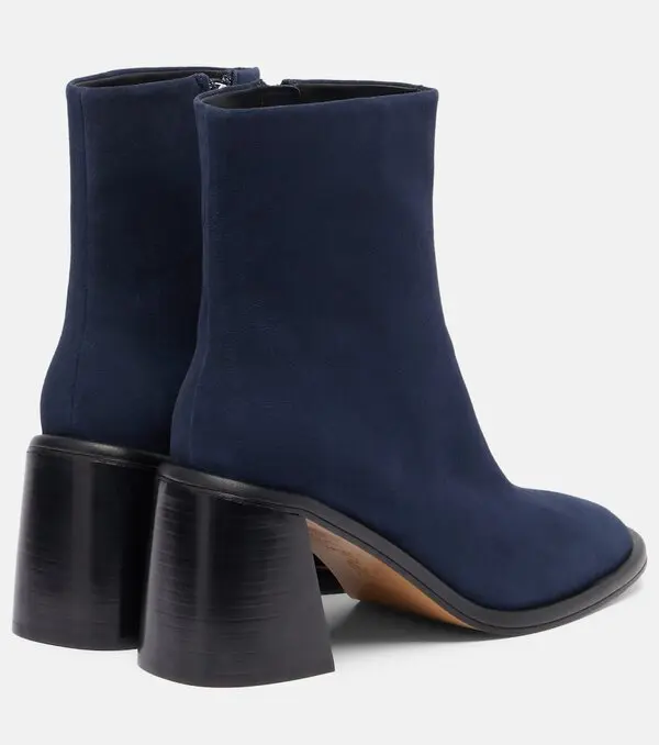 SOULIERS MARTINEZ Teruele 80 Suede Ankle Boots