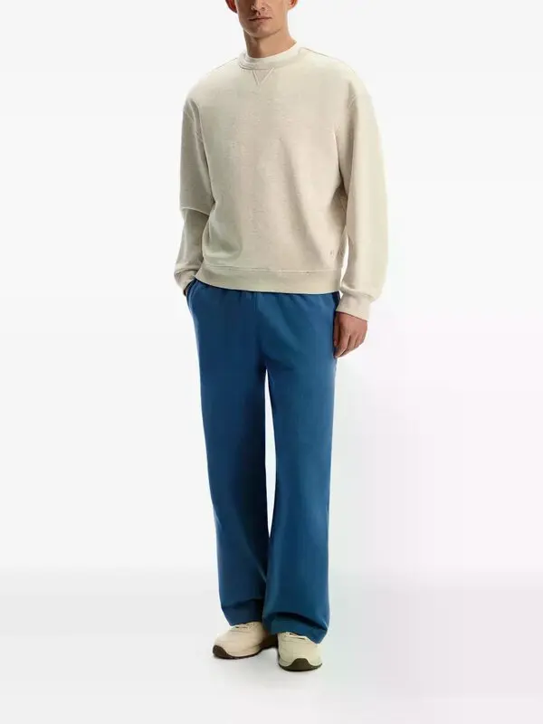 12 STOREEZ Garment-dyed Drawstring Sweatpants