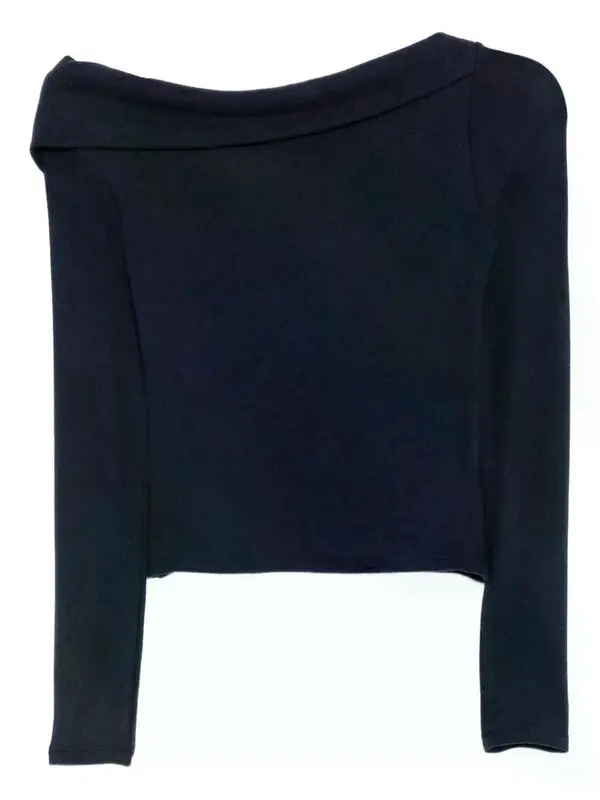 REFORMATION Ello Top Long Sleeve Cropped