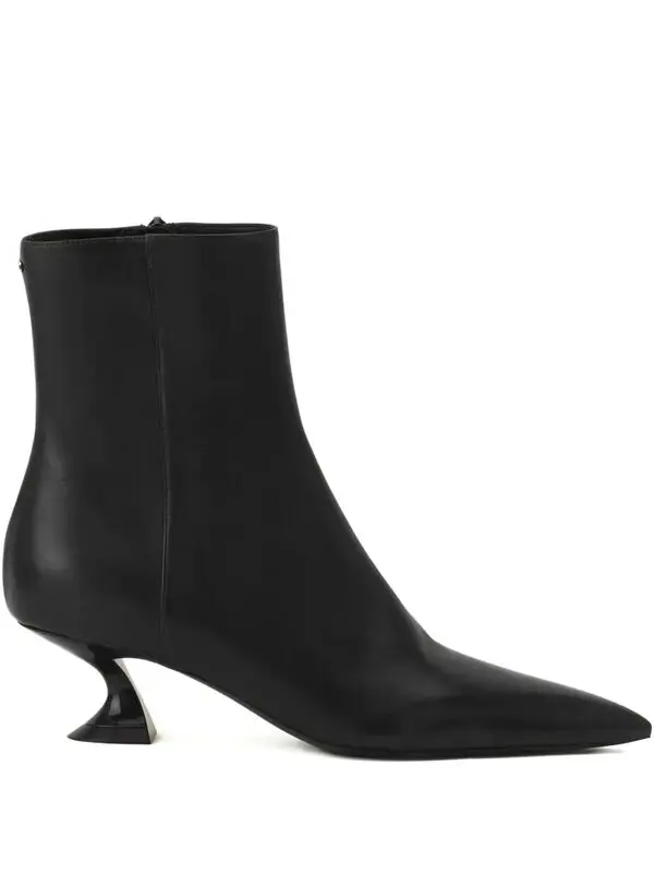 LANVIN Pointed-toe Sculpted-heel Ankle Boots