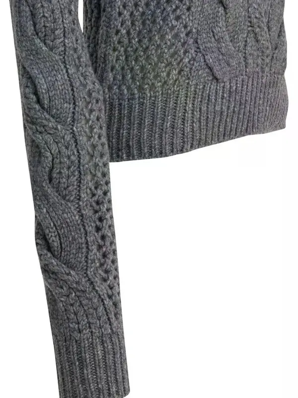 Max Mara Cable Knit Sweater