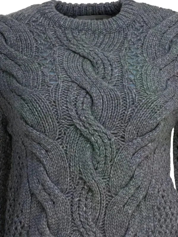 Max Mara Cable Knit Sweater