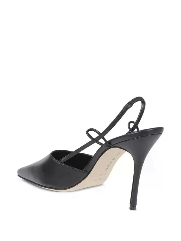 Manolo Blahnik 90mm Touki Slingback Pumps