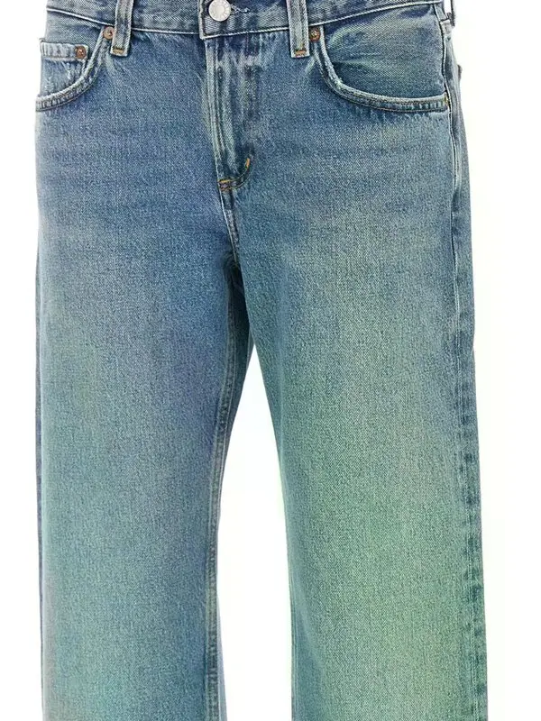 AGOLDE Five-pocket Cotton Jeans