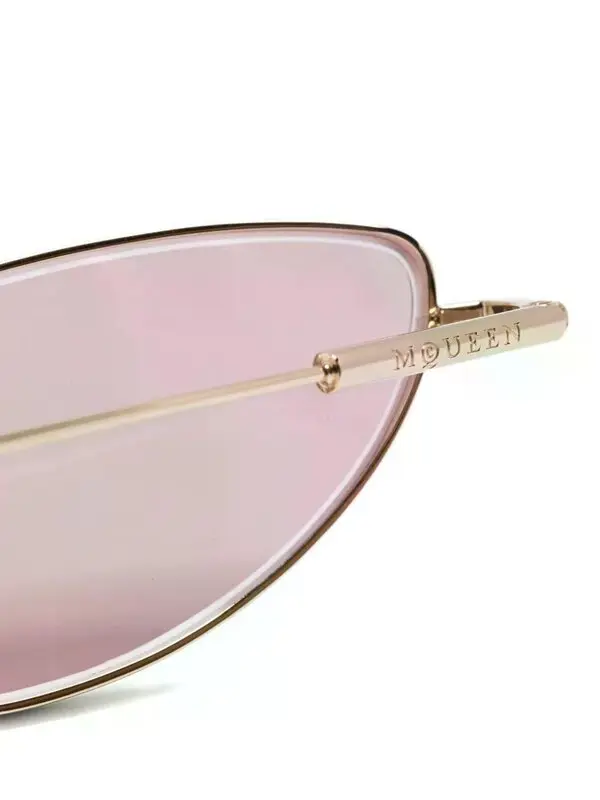 Alexander McQueen T-bar Cat-eye Sunglasses