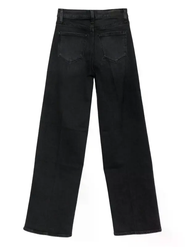 Paige Tatum Wide-leg Jeans - Black