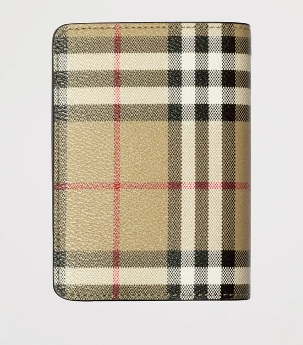 Burberry Check Passport Holder