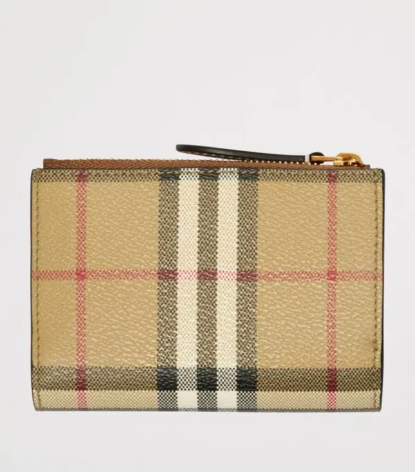 Burberry Check Bifold Wallet