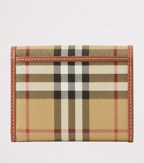 Burberry Check Folding Wallet