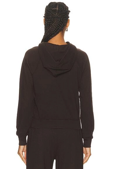 Eterne Shrunken Lightweight French Terry Hoodie Sweatshirt
