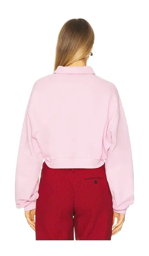 MSGM Follow The Rabbit Cropped Sweater