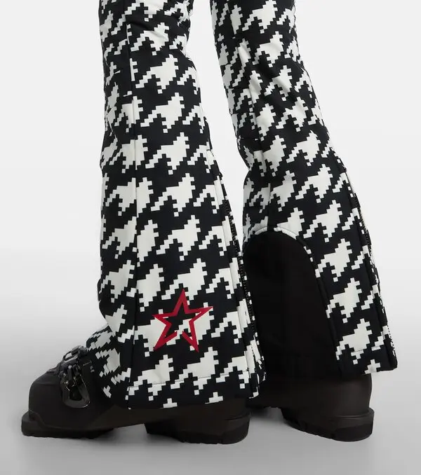 Perfect Moment Aurora High-rise Houndstooth Ski Pants