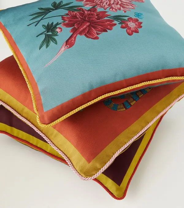 La DoubleJ Birdbloom Cushion
