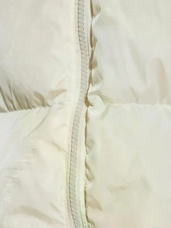 Add Zip-fastening Padded Coat