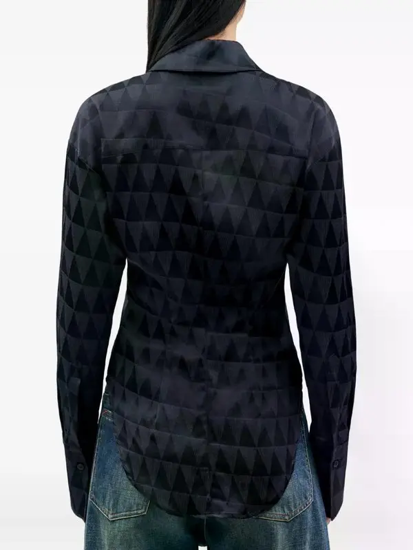 Tiger Of Sweden Geometric Pattern Shirt