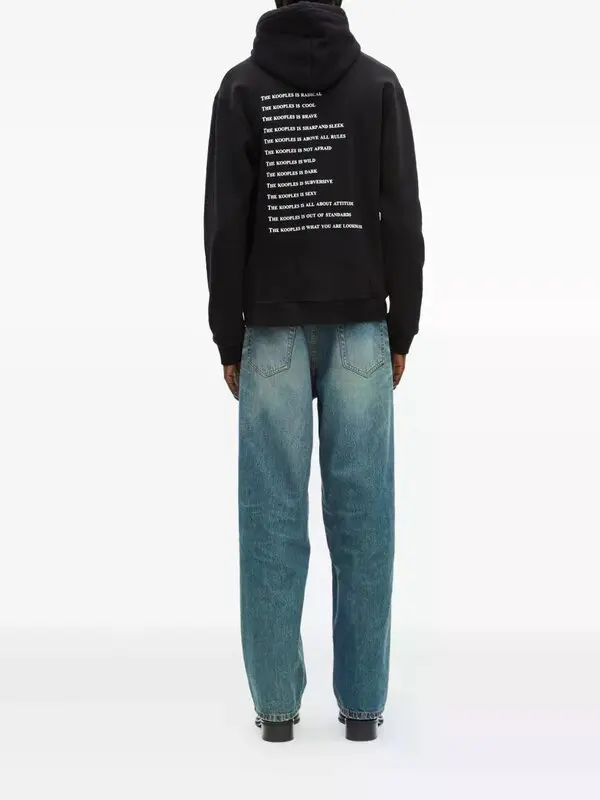The Kooples Graphic Print Cotton Hoodie