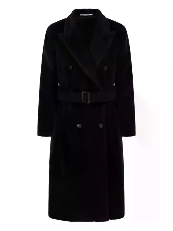 Tagliatore Belted Double-breasted Coat