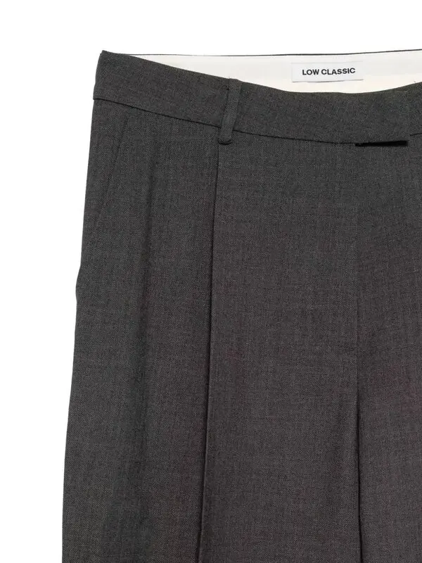 LOW CLASSIC Pleated Tailored Trousers
