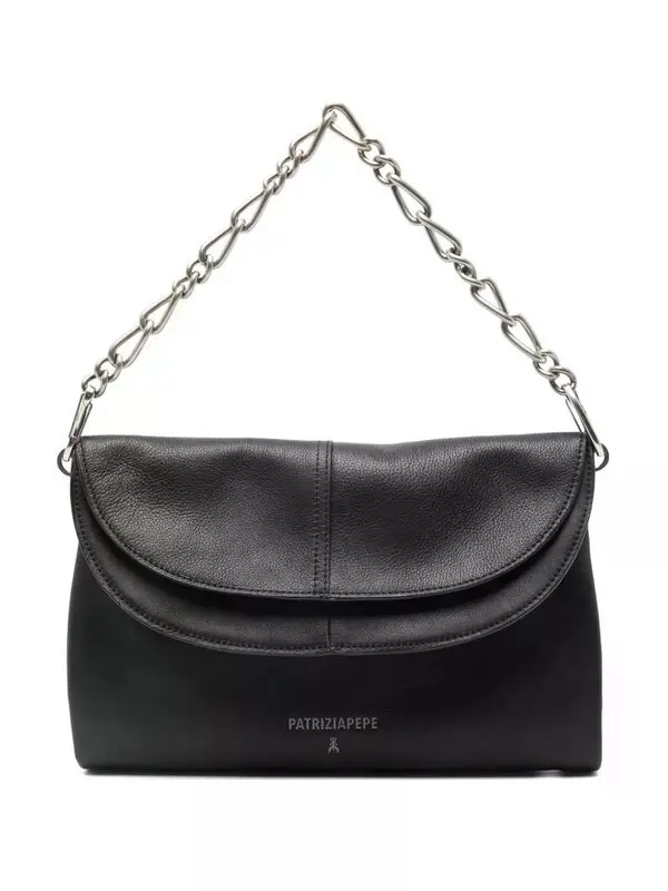 Patrizia Pepe Chain-strap Shoulder Bag - Black