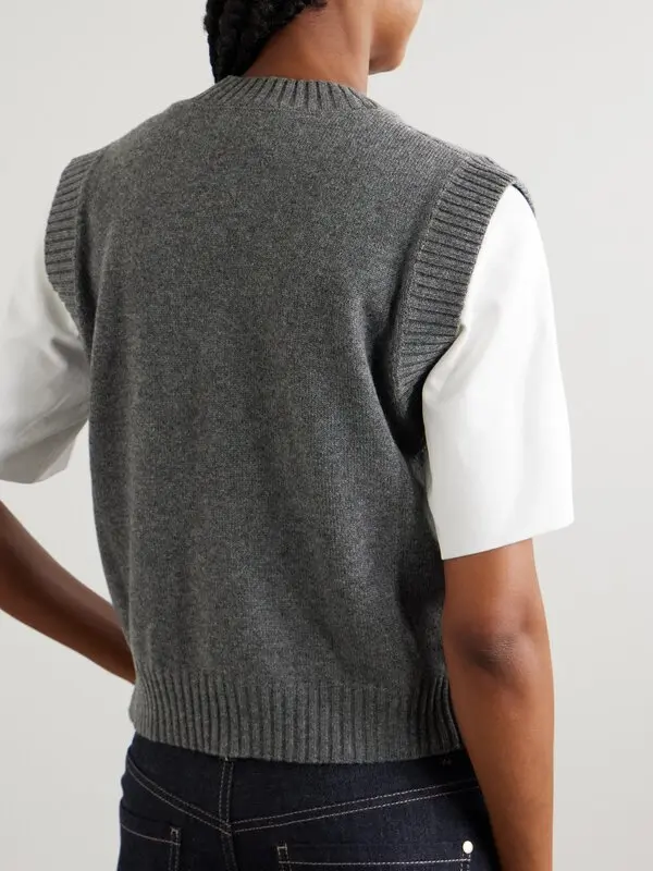 Brunello Cucinelli Cashmere V-neck Vest
