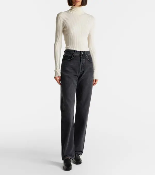 AGOLDE Kelly High-rise Straight Jeans