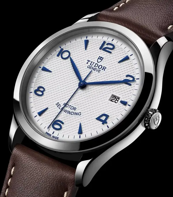 TUDOR 1926 Stainless Steel Watch With Leather Strap