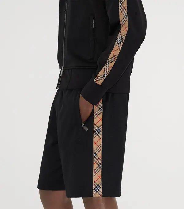 Burberry Check-trim Track Jacket