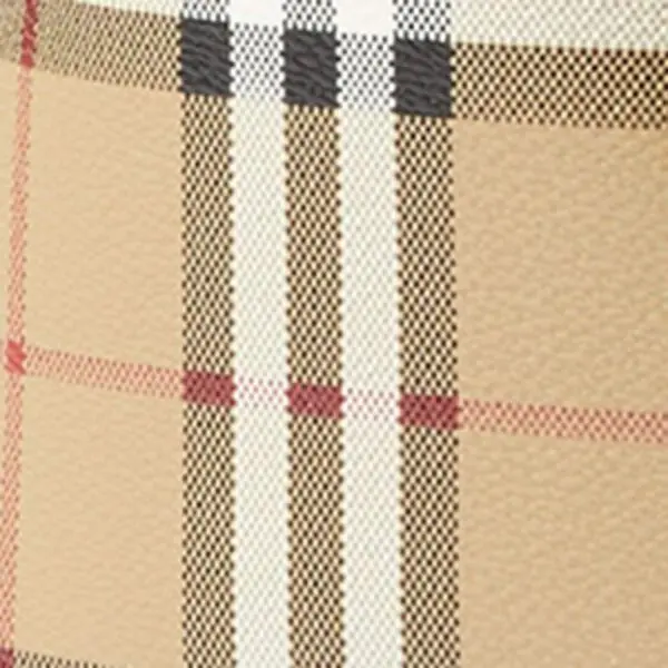 Burberry Check Monogram Bucket Bag