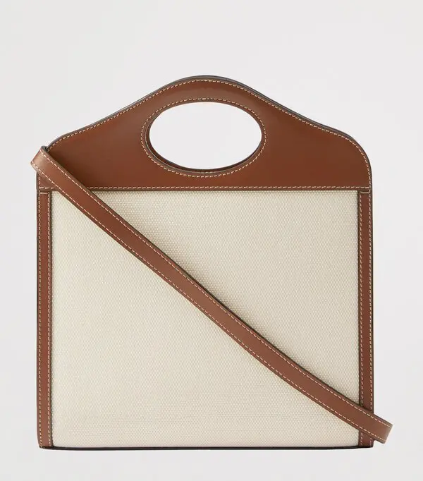 Burberry Mini Canvas Pocket Bag