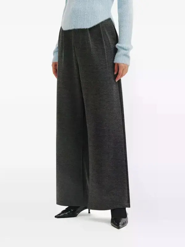 B+AB Pleated Wide-leg Trousers