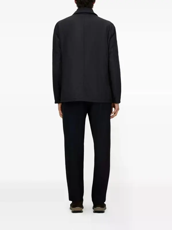 Herno Two-button Jacket With Detachable Padded Bib