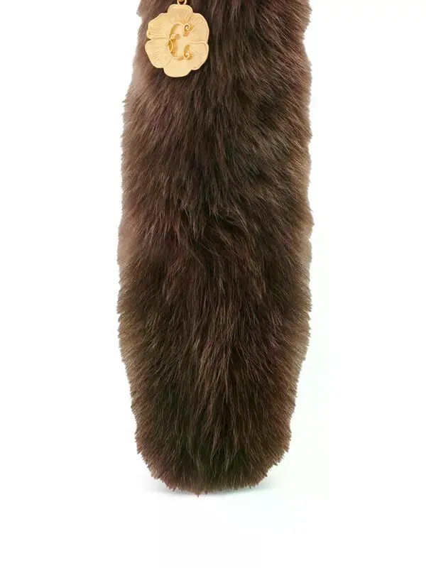 Chloé Tail Charm Keyring - Brown