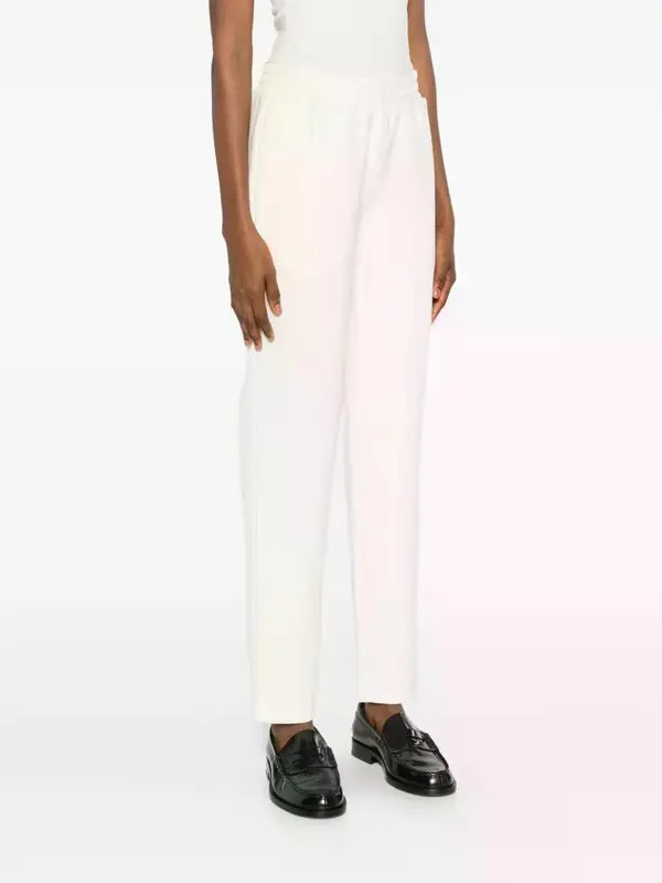 TWINSET Elasticated Waistband Straight Leg Trousers