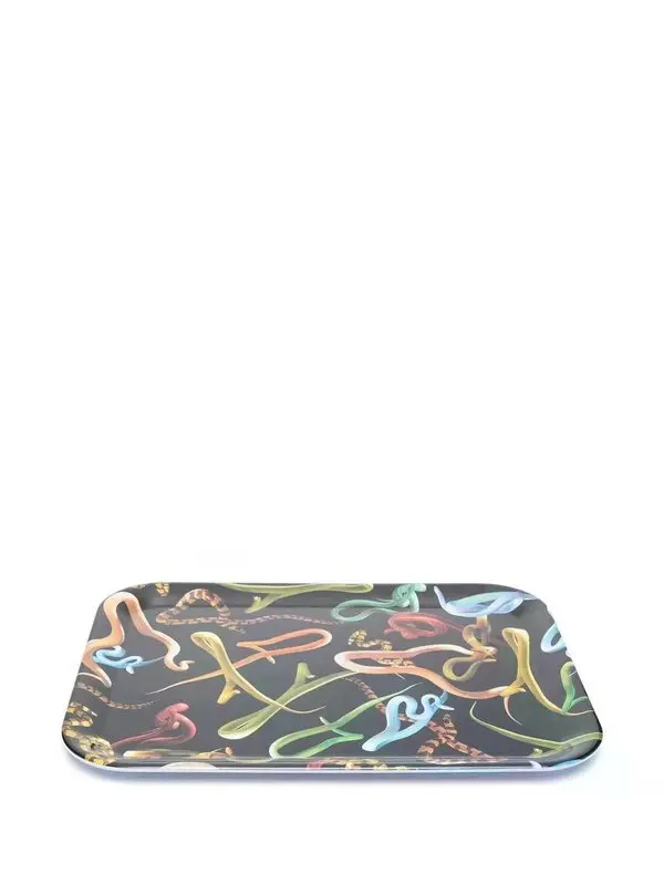 SELETTI Snakes In Melamina Tray
