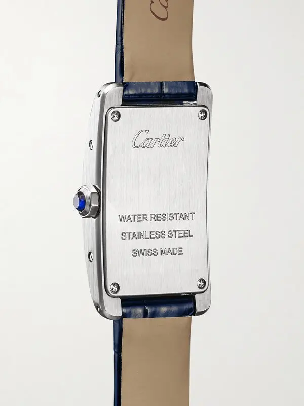Cartier Tank Américaine Stainless Steel Watch - Silver