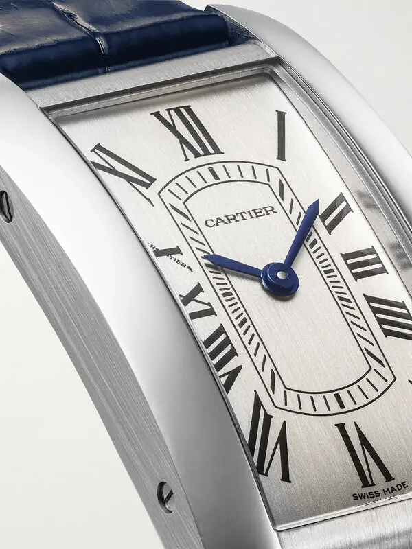 Cartier Tank Américaine Stainless Steel Watch - Silver