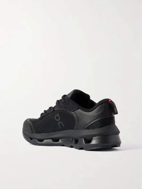On Cloudzone Moon Recycled Mesh Sneakers - Black