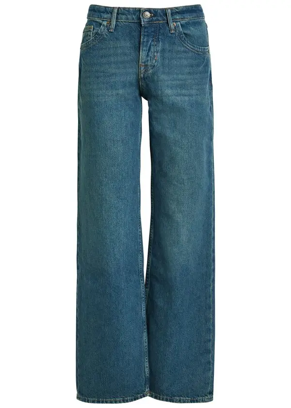 Free People We The Free" Tennessee Straight-leg Jeans - Denim