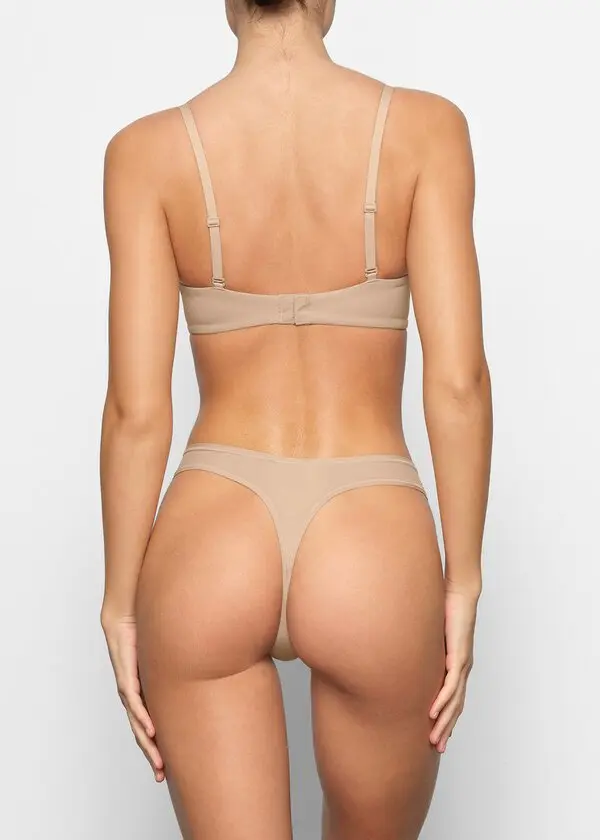 SKIMS Stretch-jersey Push-up Bra - Beige