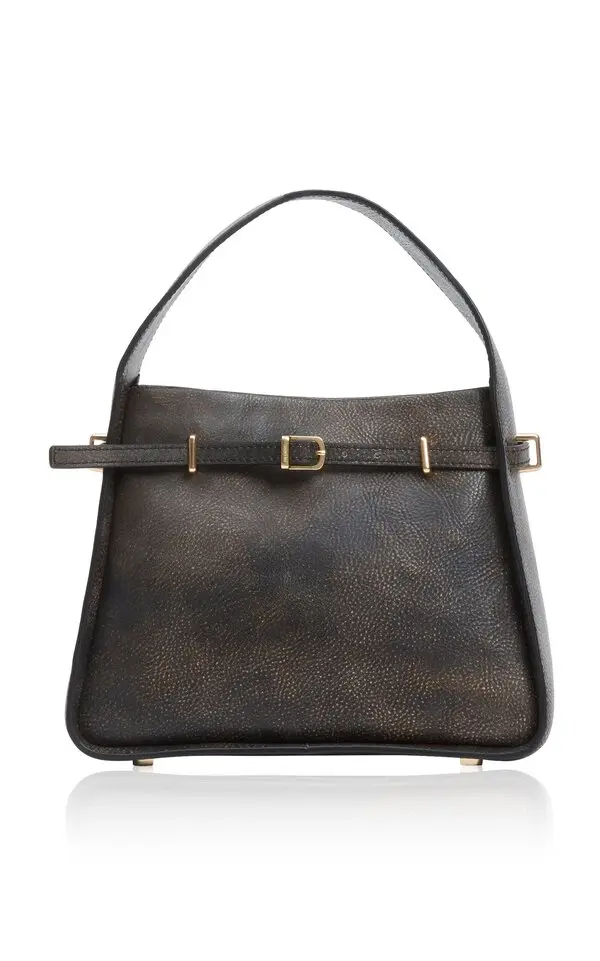 Simkhai River Small Leather Bucket Bag - Brown