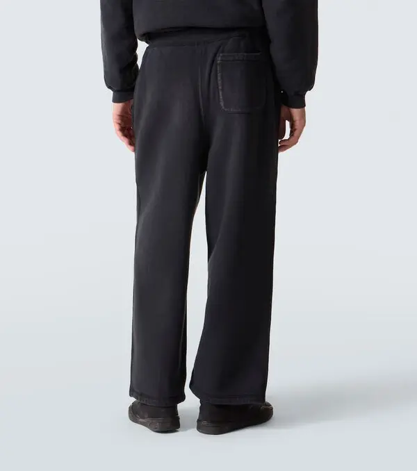 A.PRESSE Vintage Cotton Jersey Sweatpants