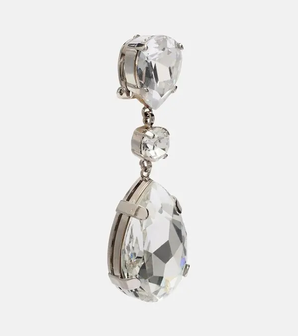 Dolce & Gabbana Crystal-embellished Clip-on Earrings