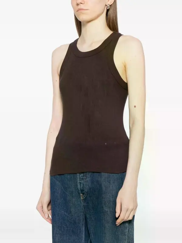 REFORMATION Tasha Ribbed Knit Tank Top