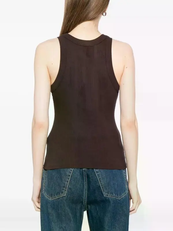 REFORMATION Tasha Ribbed Knit Tank Top