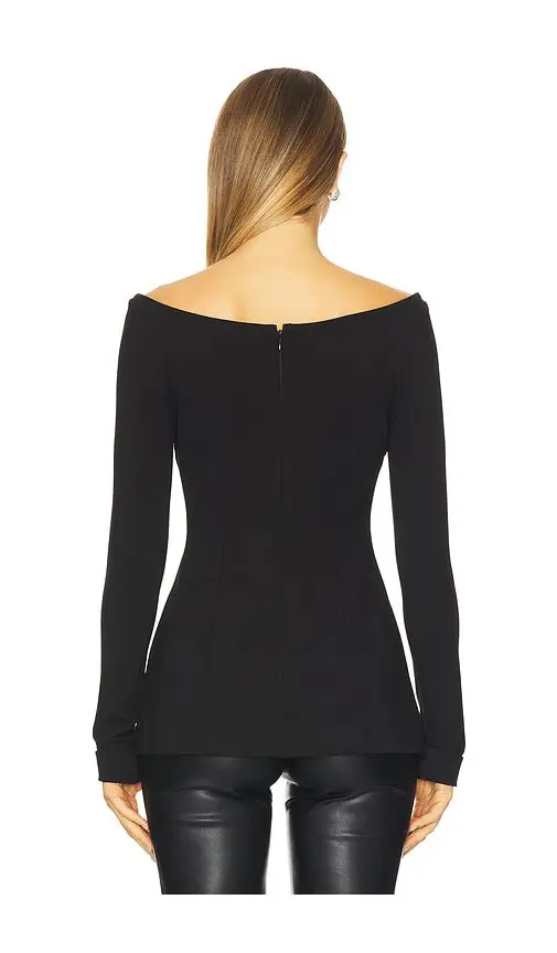 FAVORITE DAUGHTER Cold Shoulder Long Sleeve Top