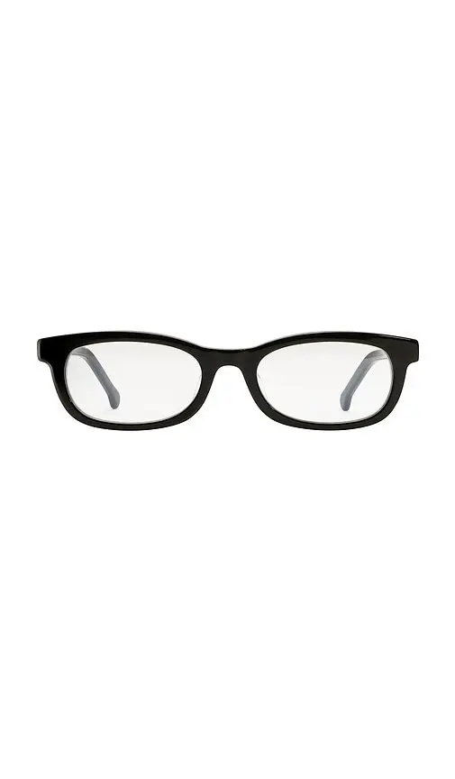 HEAVEN MAYHEM Rhey Clear Sunglasses - Black