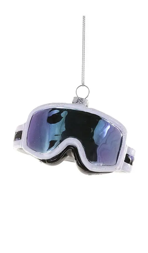 CODY FOSTER & CO Apres Ski Goggles Ornament - Purple